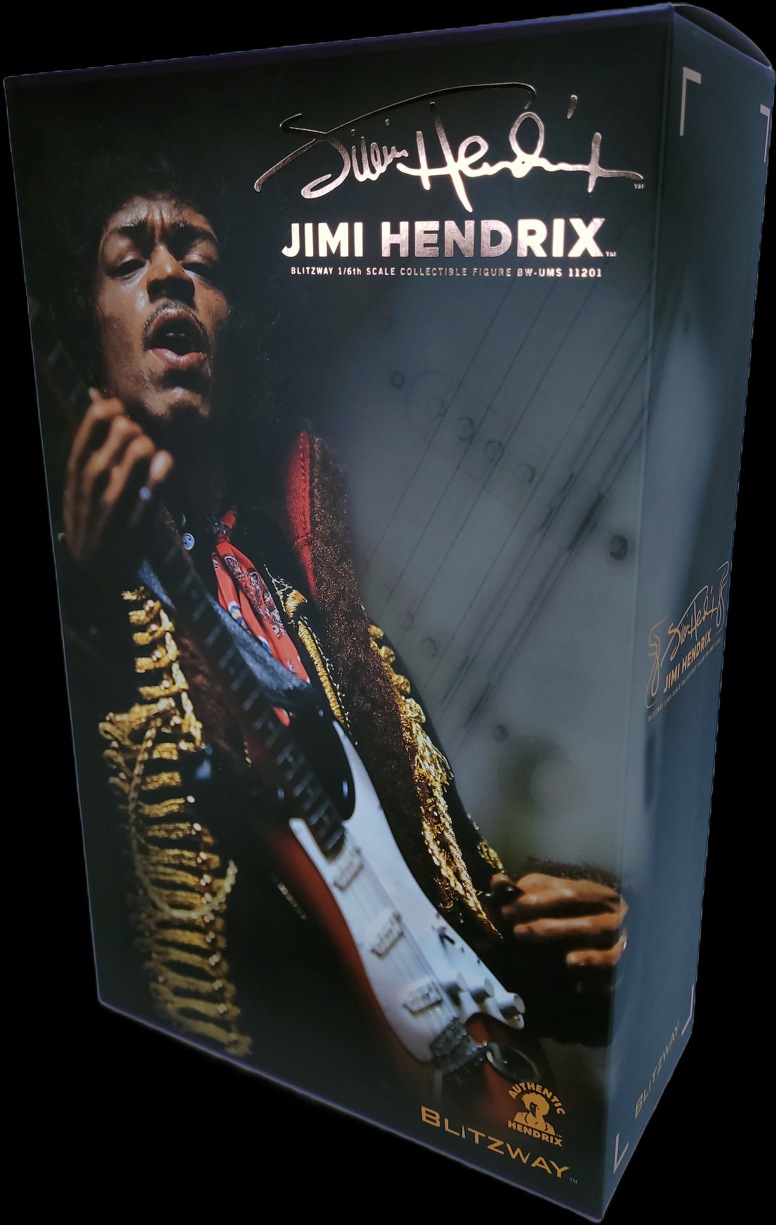Jimi Hendrix Collectible Blitzway Premium UMS 1/6th Scale 12" Figure ...