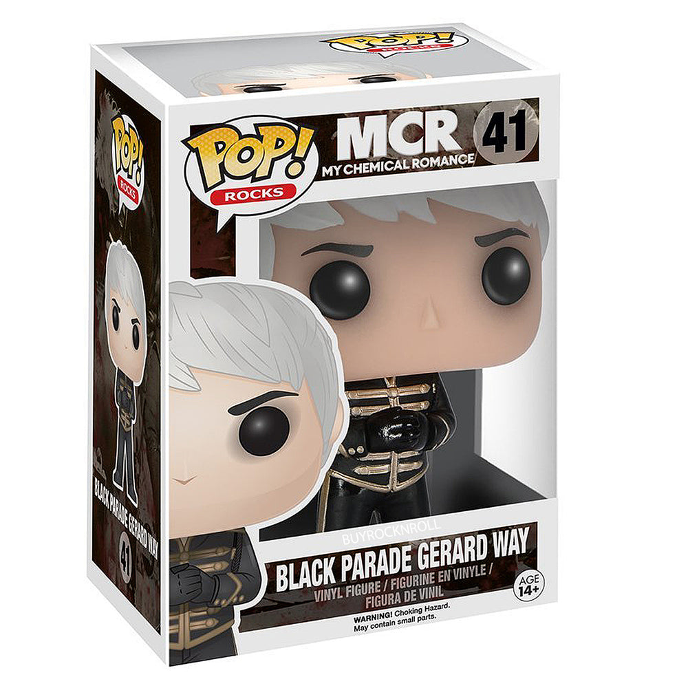 MCR 2015 Funko Pop Rocks My Chemical Romance Gerard Way Black Parade F ...