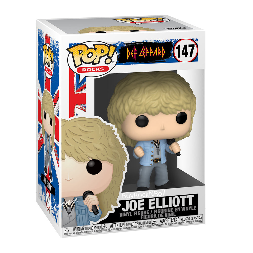Def Leppard 2020 Handpicked Funko Pop Rocks 5 Figure Set 147 148 149 1 ...