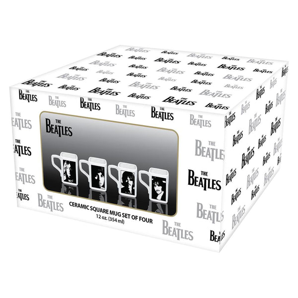 The Beatles Collectibles 2019 White Album Square Ceramic 12 oz Mug Set ...