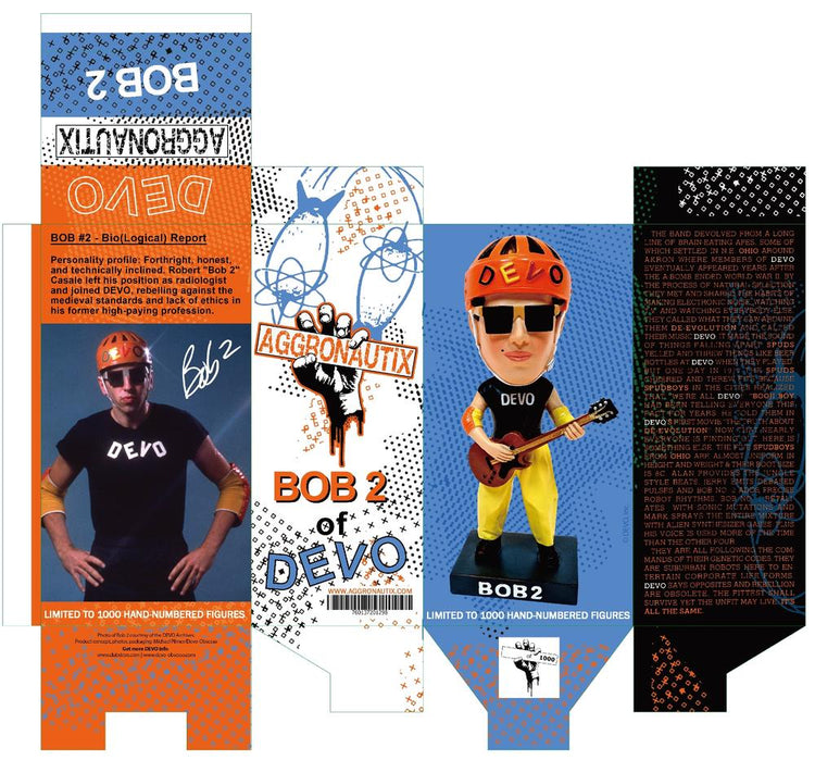 Devo 2018 Aggronautix BOB 2 Throbblehead Figure Bobble Head – BUYROCKNROLL