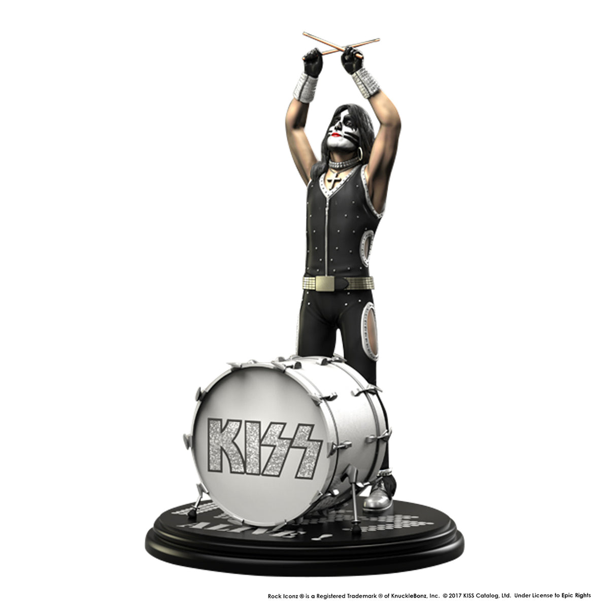 KISS Collectible: 2017 KnuckleBonz Rock Iconz Alive Statue Set ...